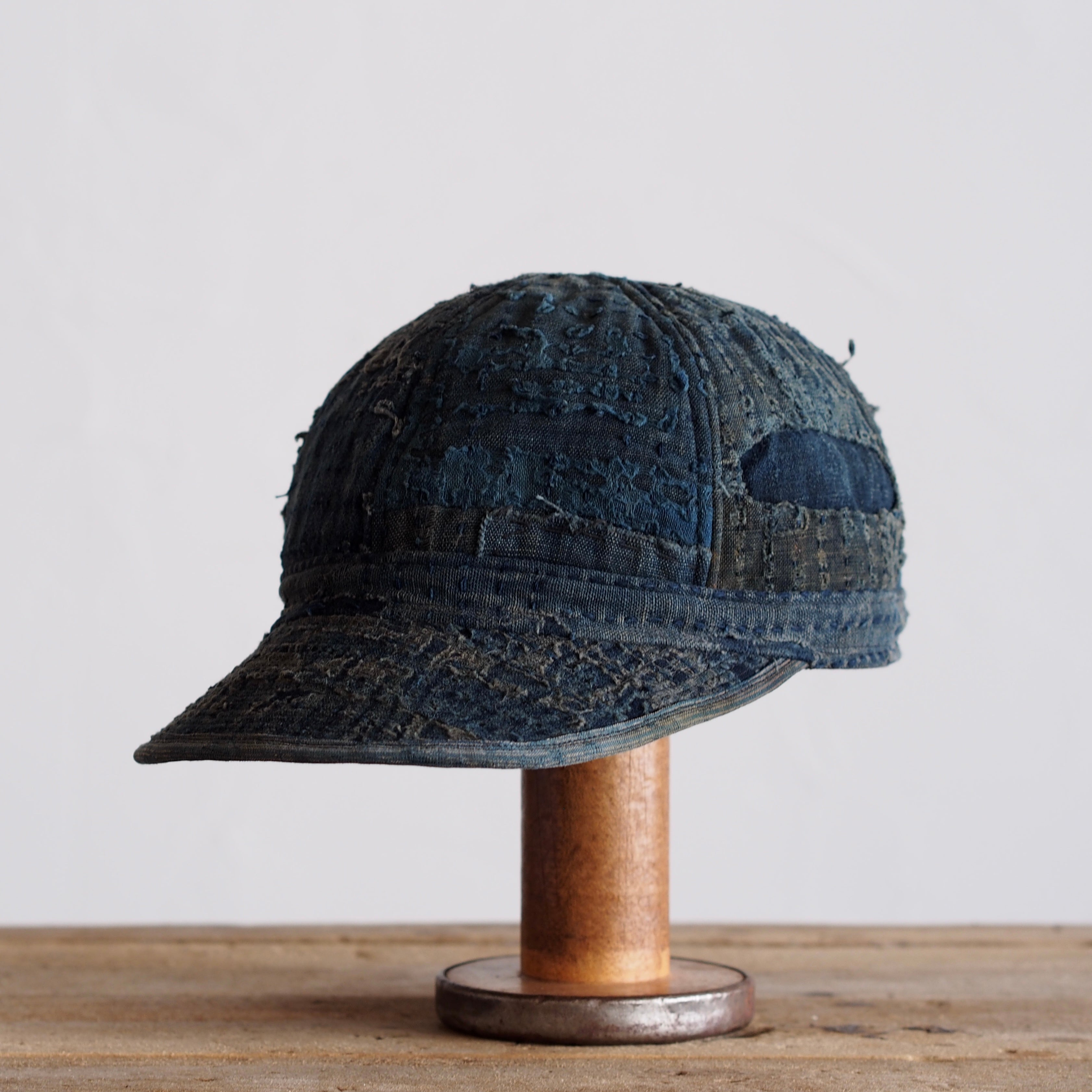 BORO(襤褸)CAP ~type mechanic~60 meiji-taisho② – NORA