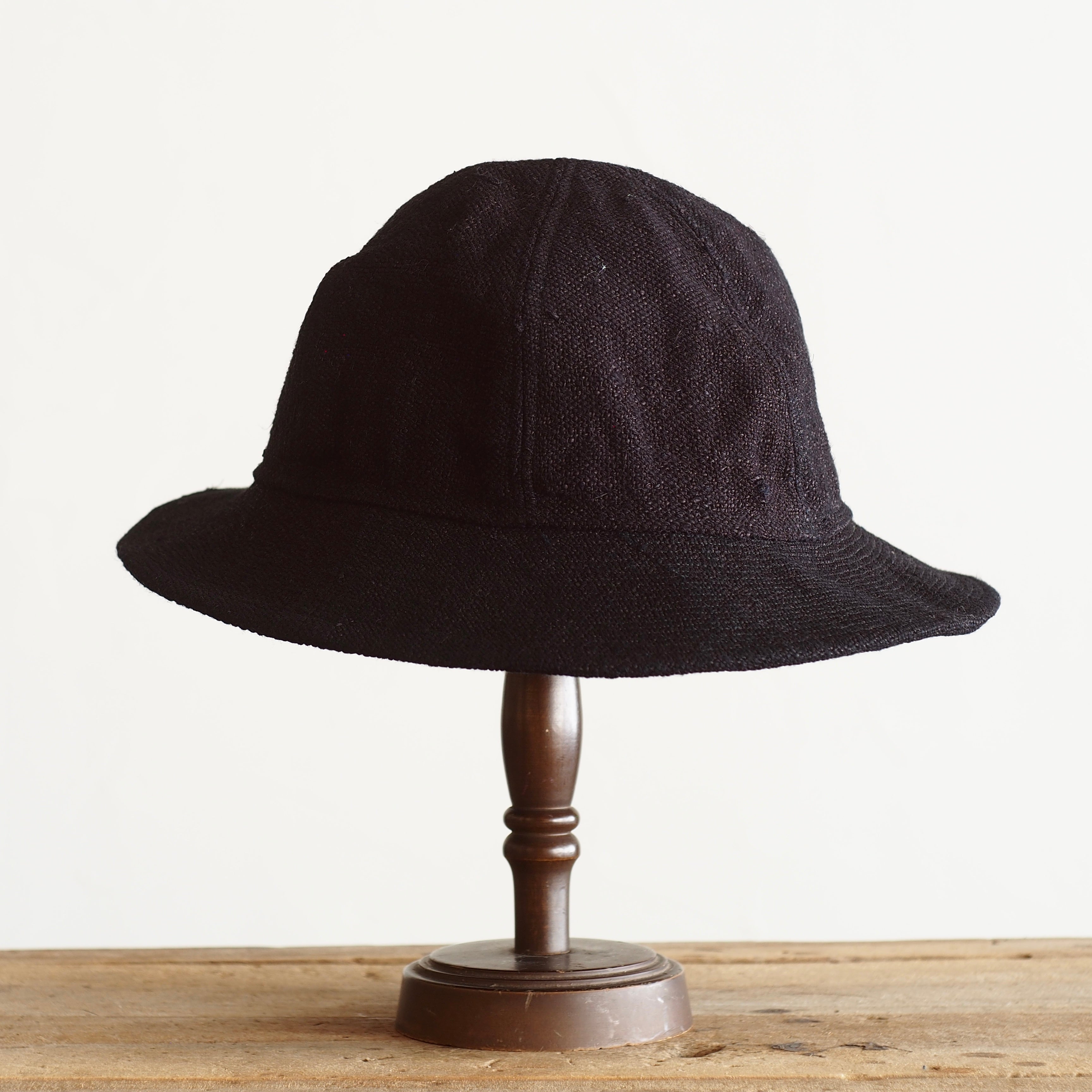 NORA HAT ~type 2nd~japan old indigo hemp fabric